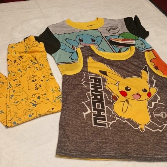 Pokemon | Pajamas | Pokemon Pikachu Pajama Set | Poshmark